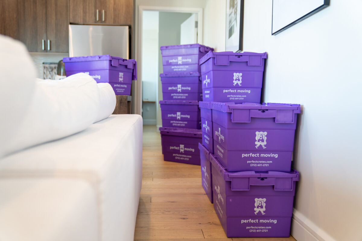 Rent Eco-Friendly Plastic Moving Boxes, Bins & Crates